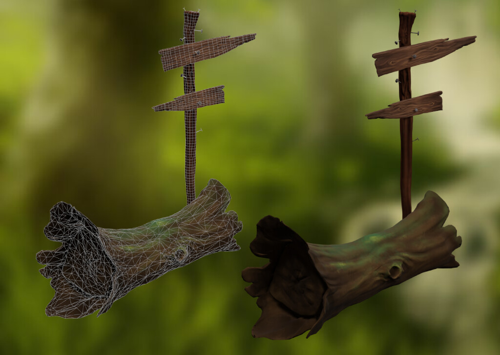 ArtStation - Forest path Assets