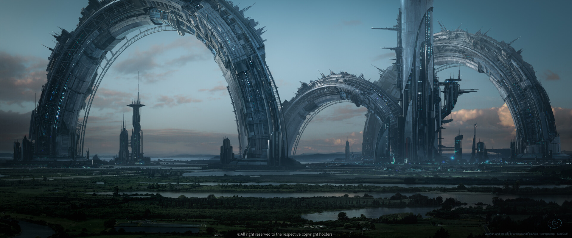 ArtStation - Valerian and the city of a thousand planets