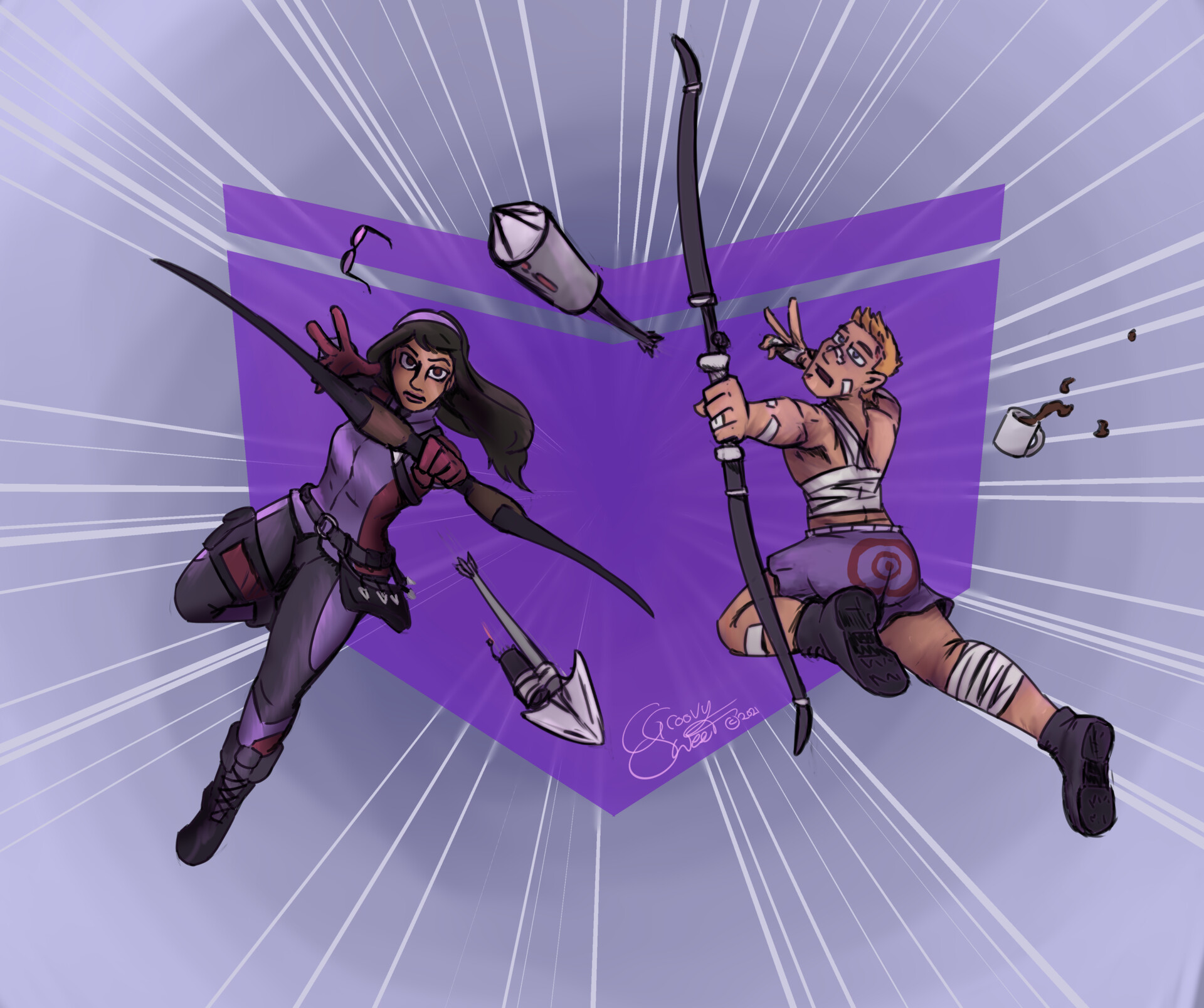 ArtStation - Hawkeye Fanart