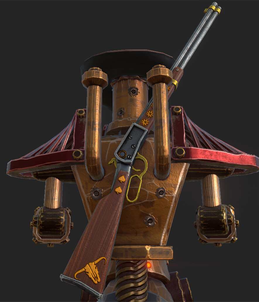 Tobias Terrero - Steampunk Automaton Sheriff