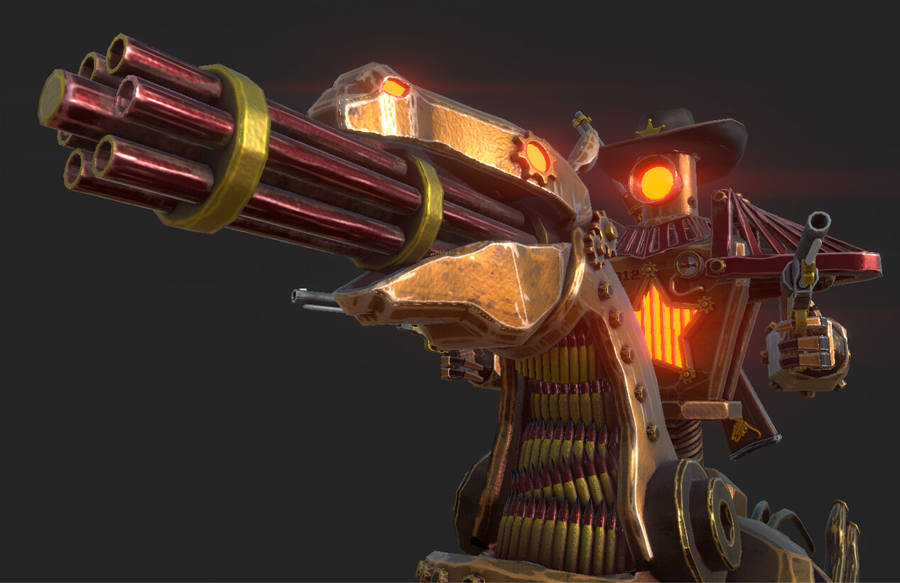 Tobias Terrero - Steampunk Automaton Sheriff