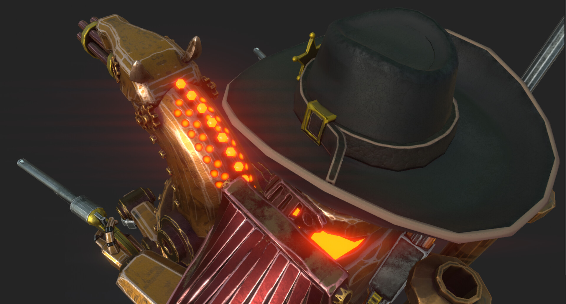 Tobias Terrero - Steampunk Automaton Sheriff