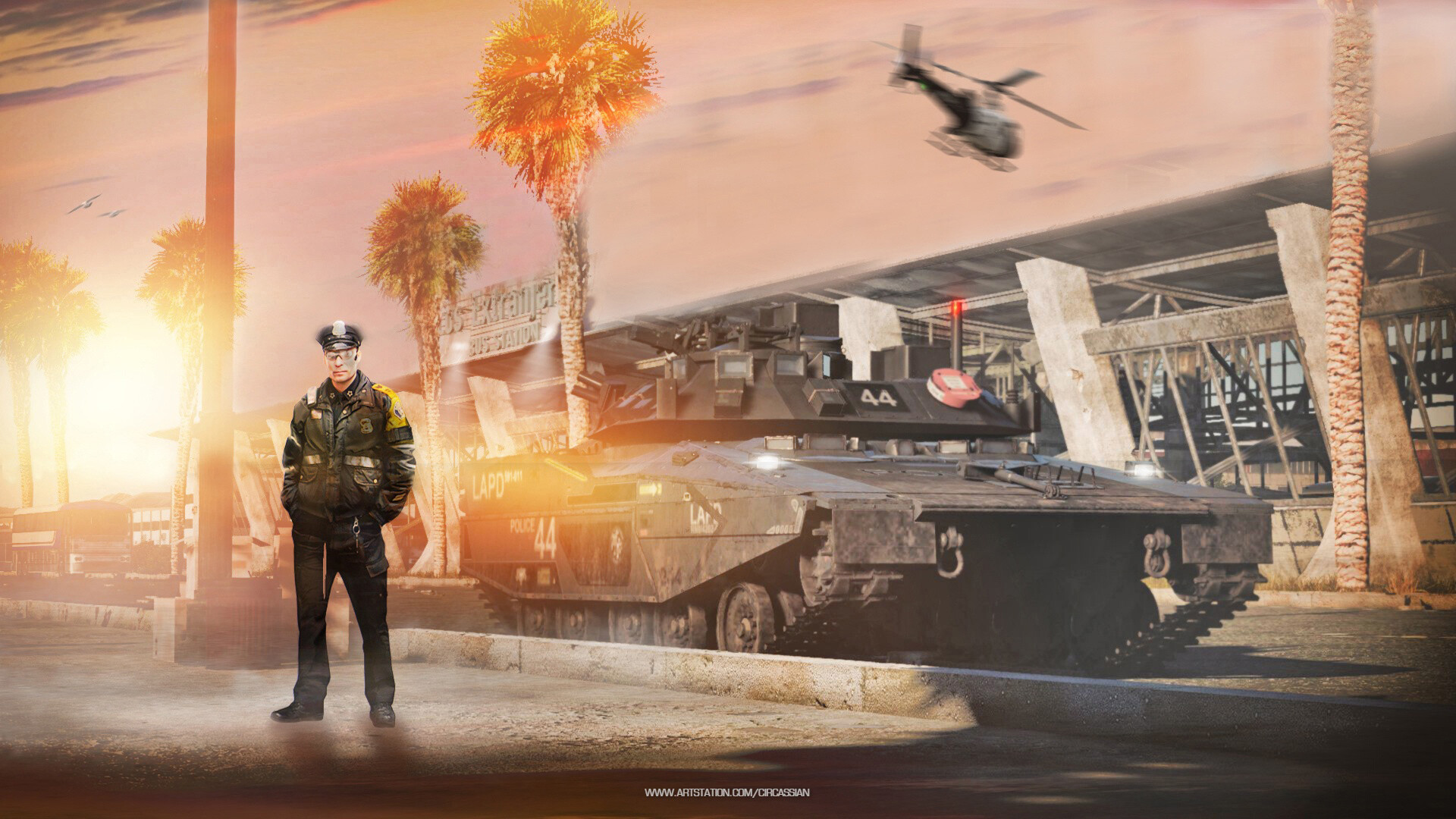 ArtStation - HSTV-L LAPD-44. Blade Runner