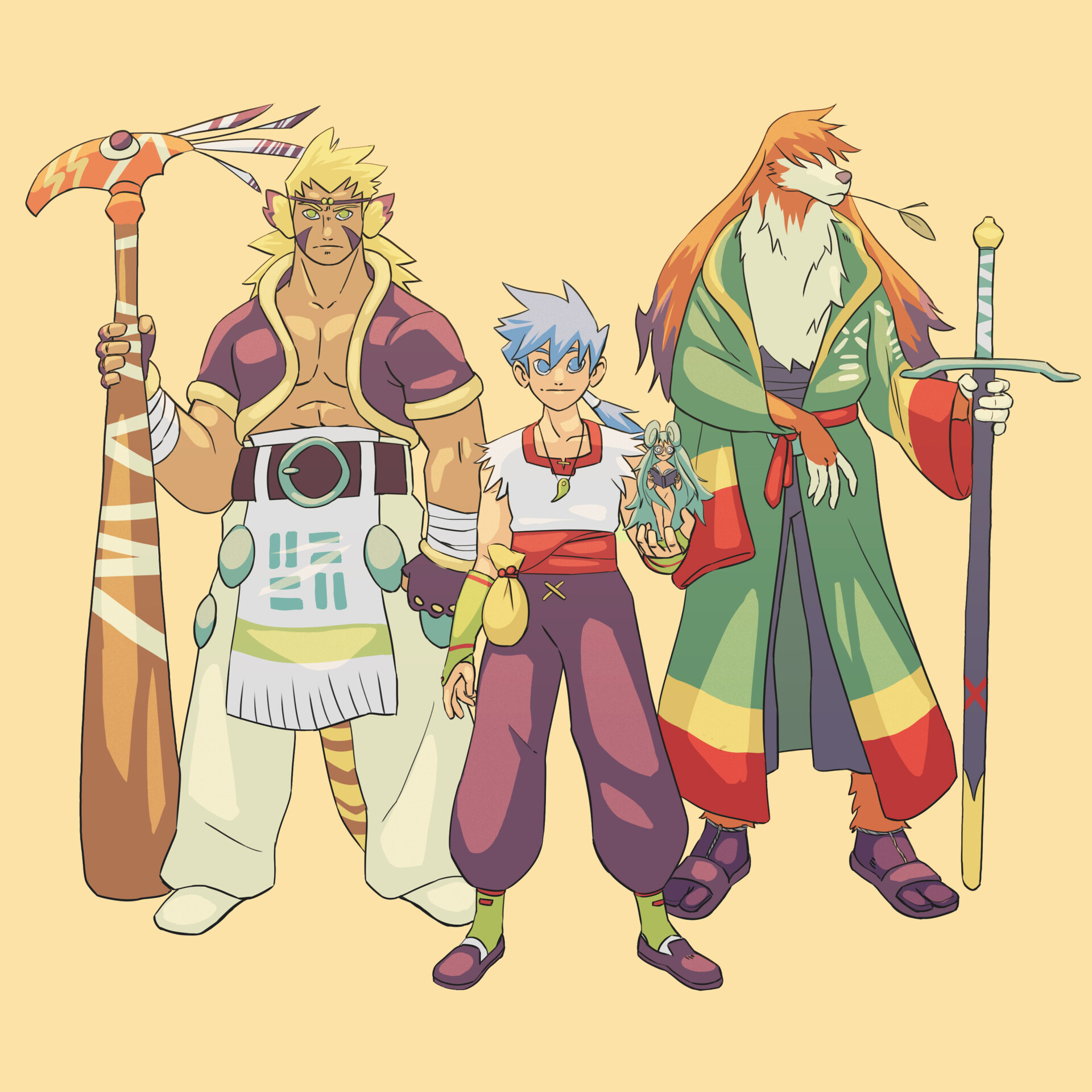 ArtStation - Breath of Fire IV Fan Art