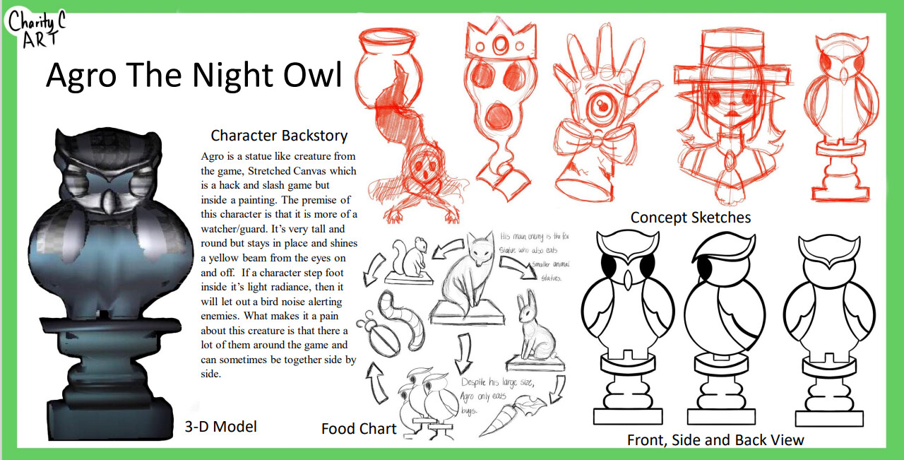 ArtStation - Agro Character Design Sheet
