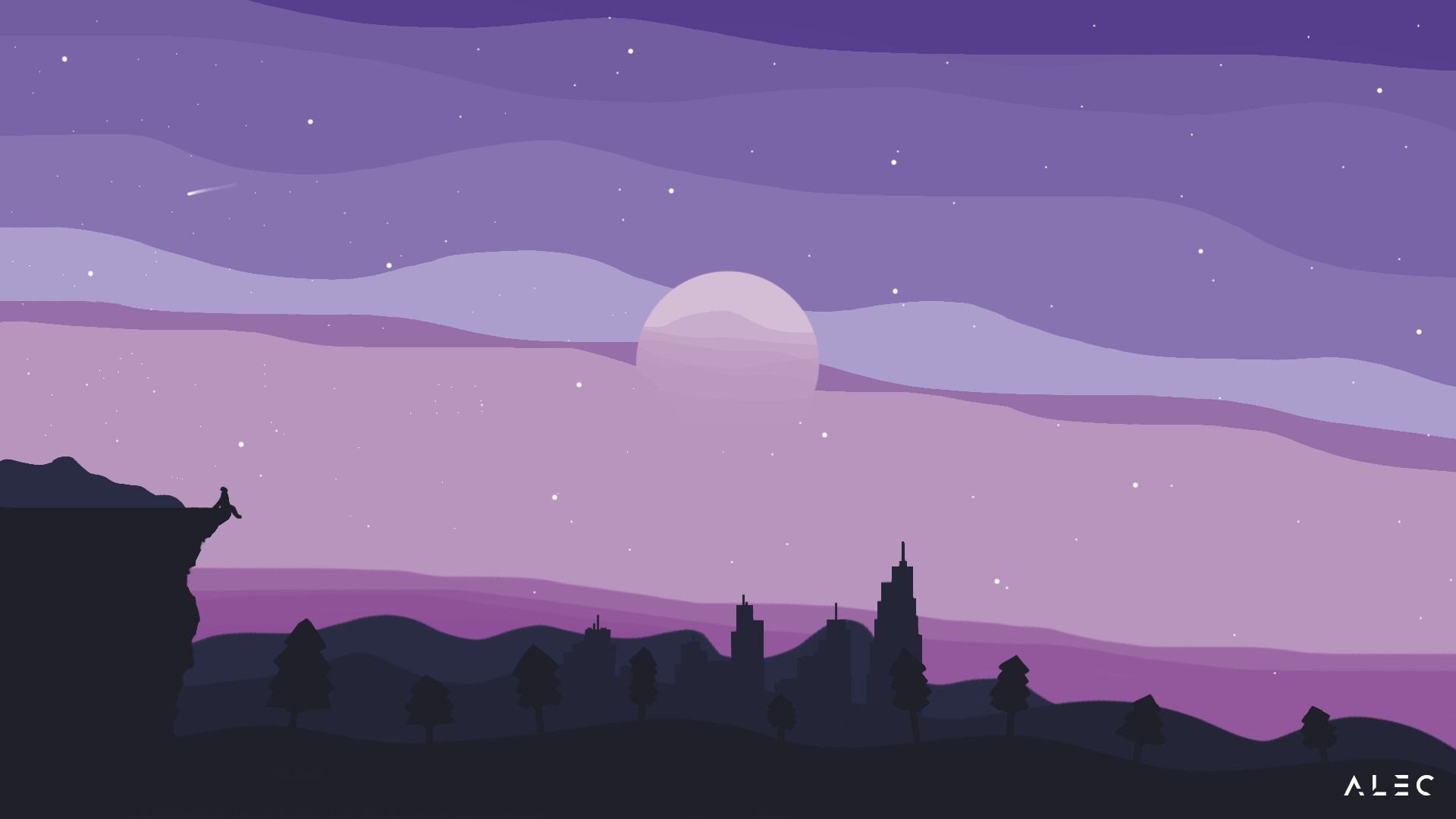 ArtStation - Moon Cliff