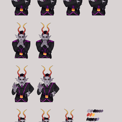 gamzee sprite sheet