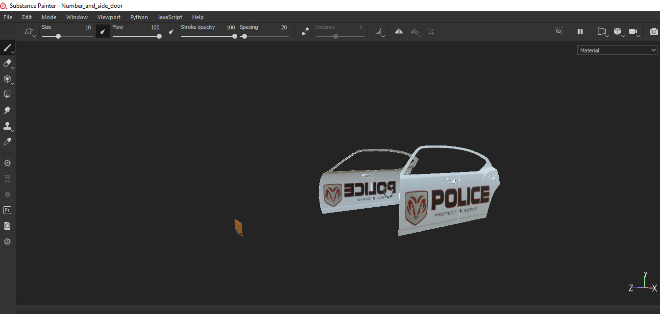 Eugene Samofal - Car Render Challenge 2021 (Night Chase)