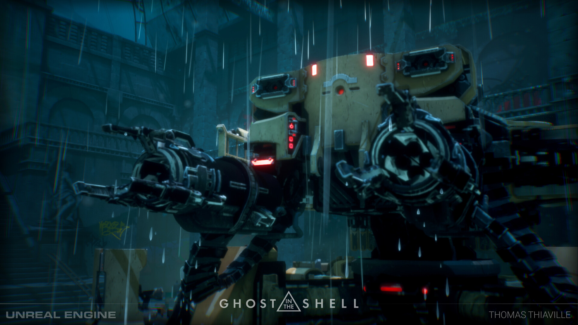 Thomas Thiaville - UE4 Ghost in the Shell