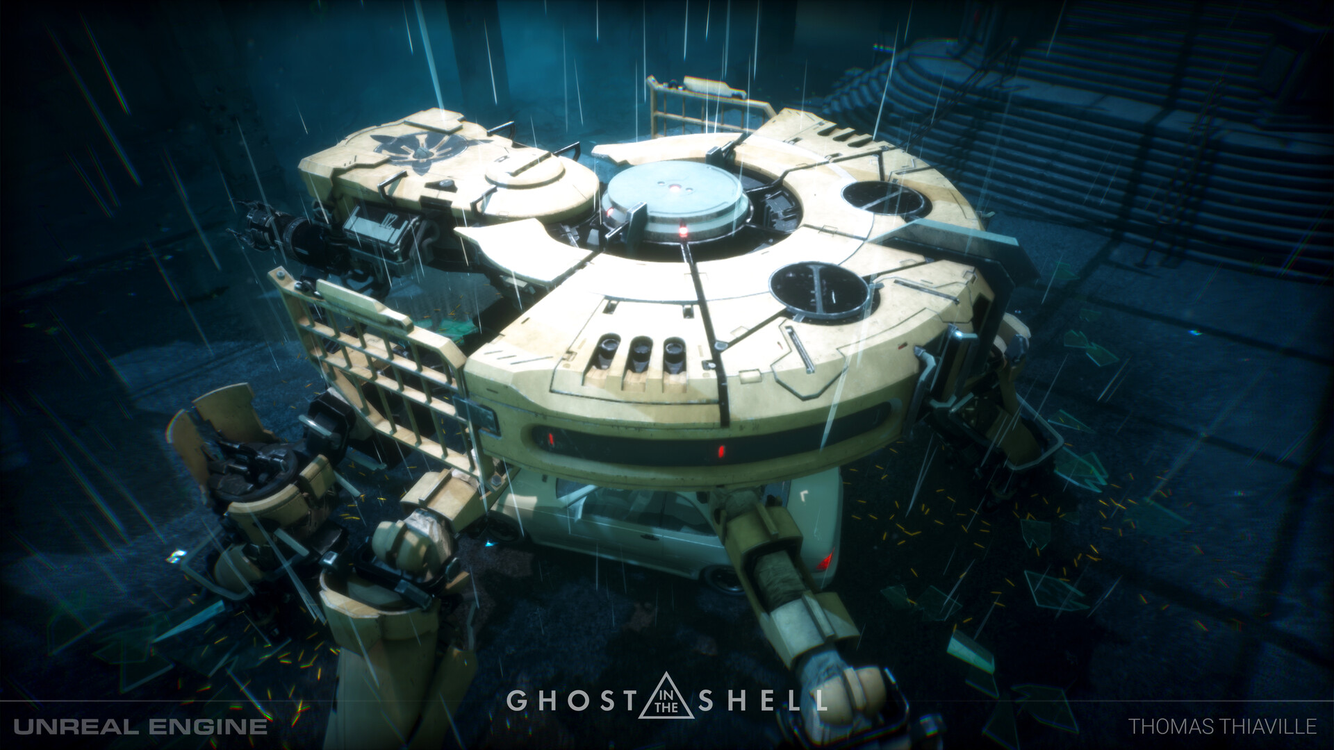 Thomas Thiaville - UE4 Ghost in the Shell