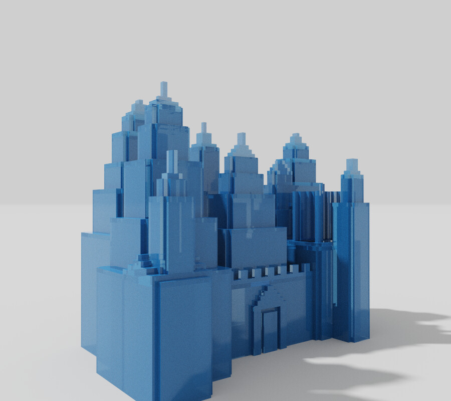 ArtStation - Ice castle