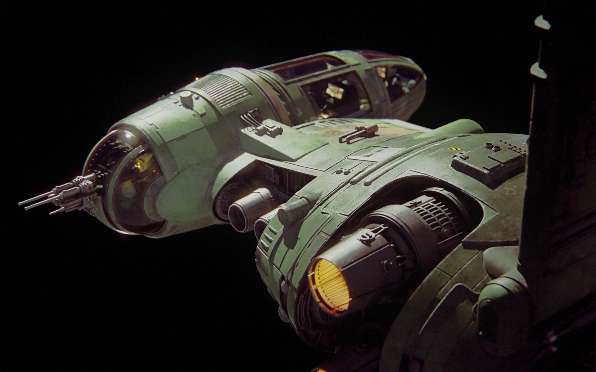 Angelos Karderinis - B-Wing Mark II Exterior (Rendering - Lighting ...