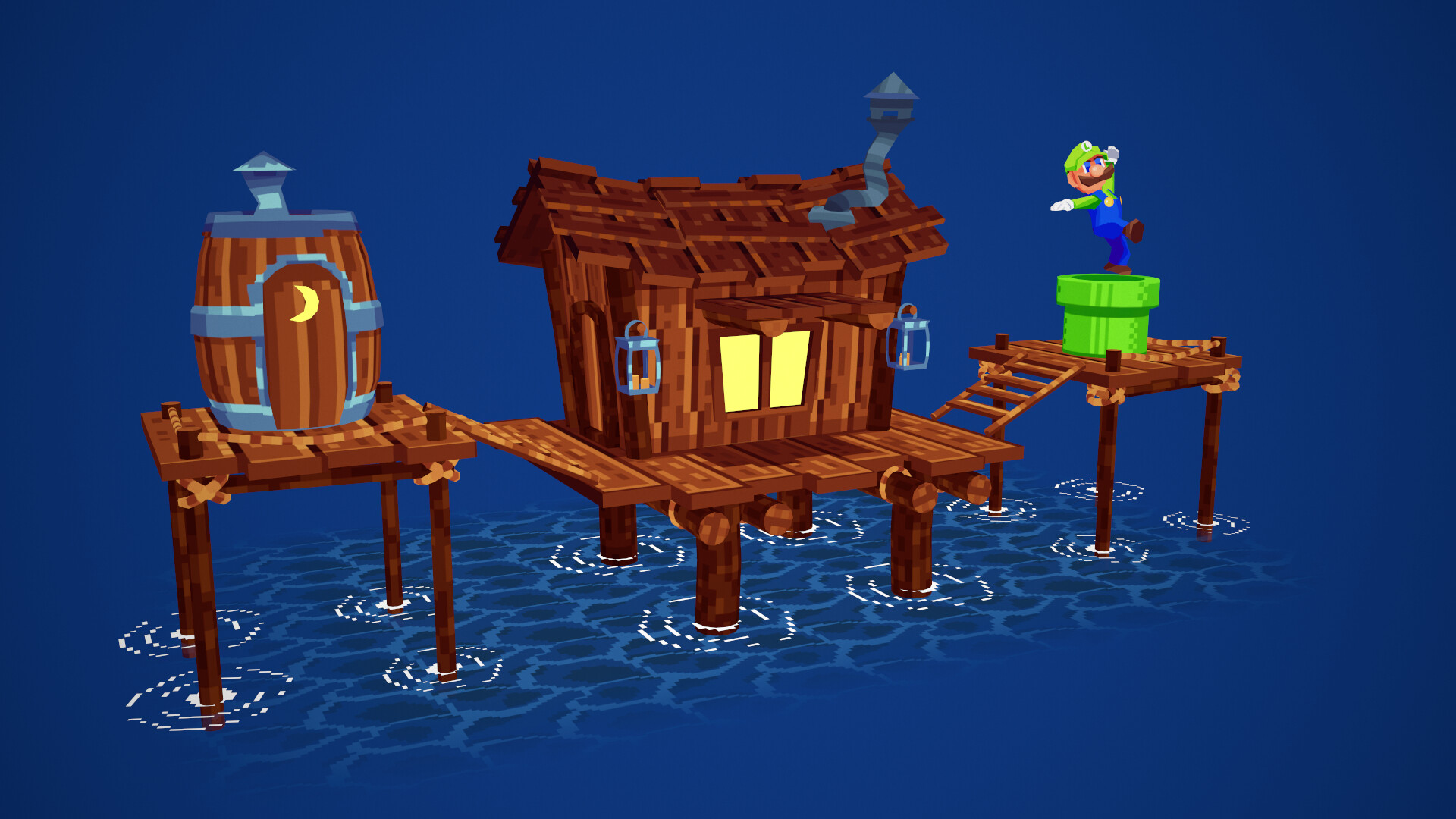 ArtStation - Pixel Jungle Japes