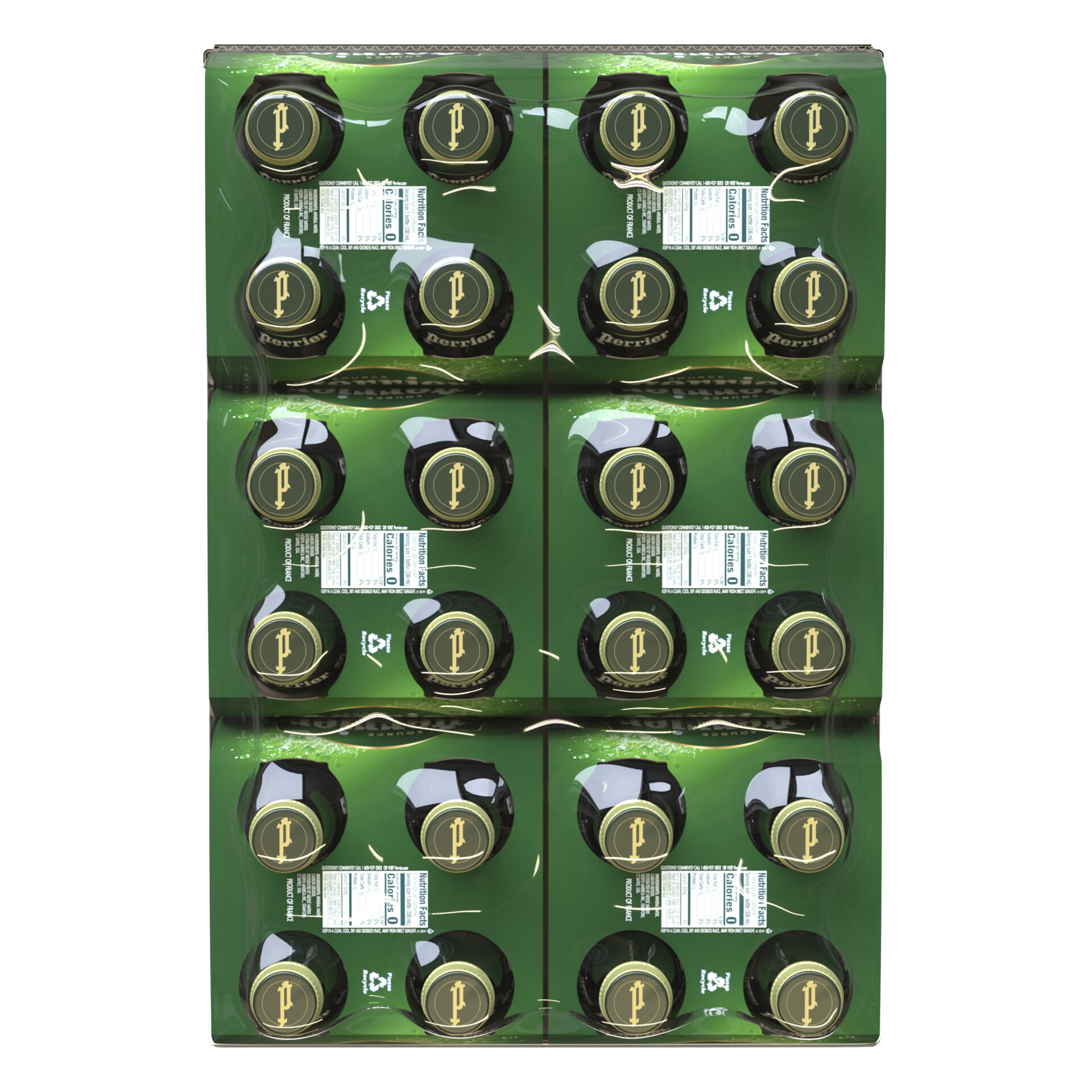 Matthew Marsden - Perrier 33cl Cluster Pack Tray packshot