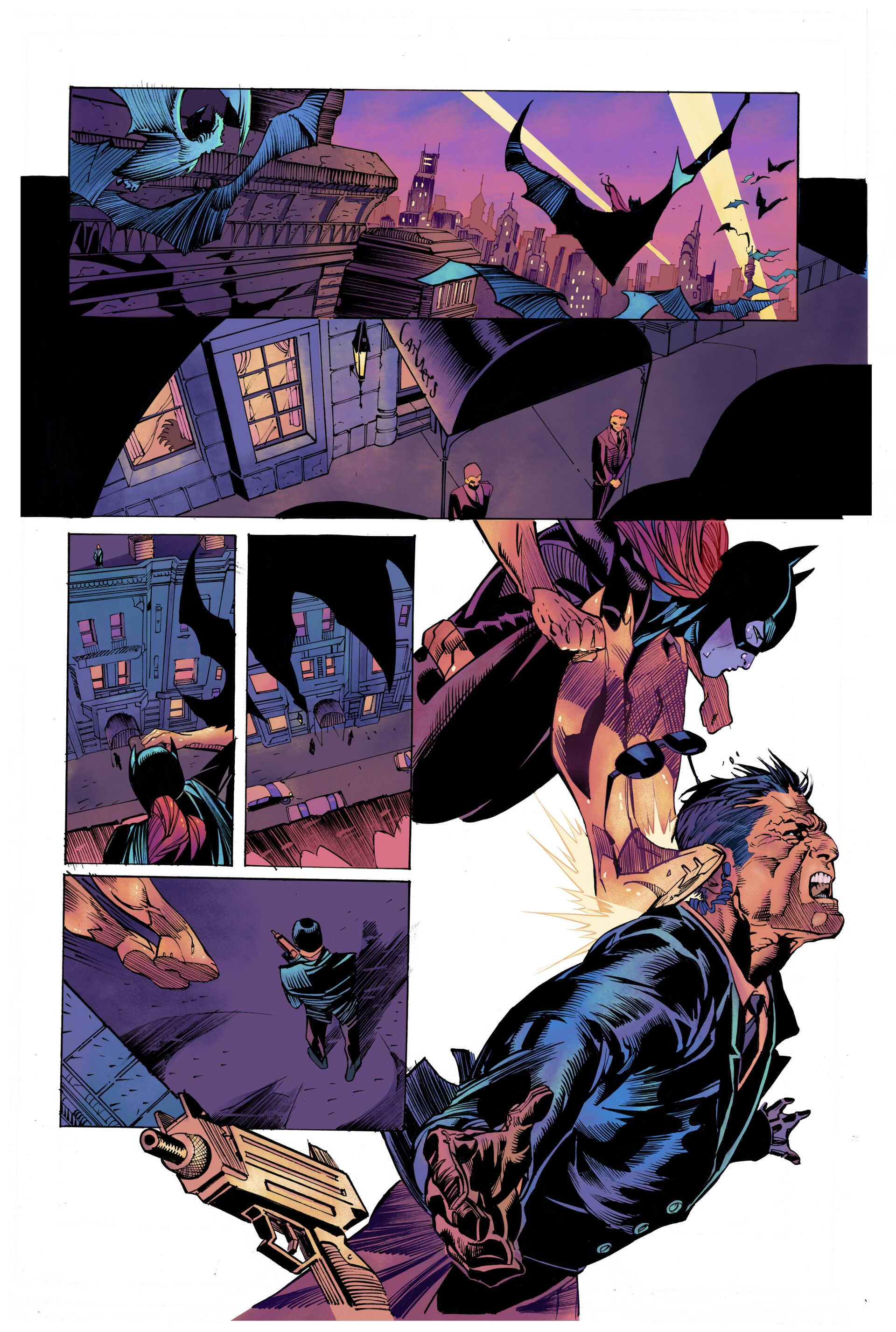 ArtStation - Batgirl - Color Study