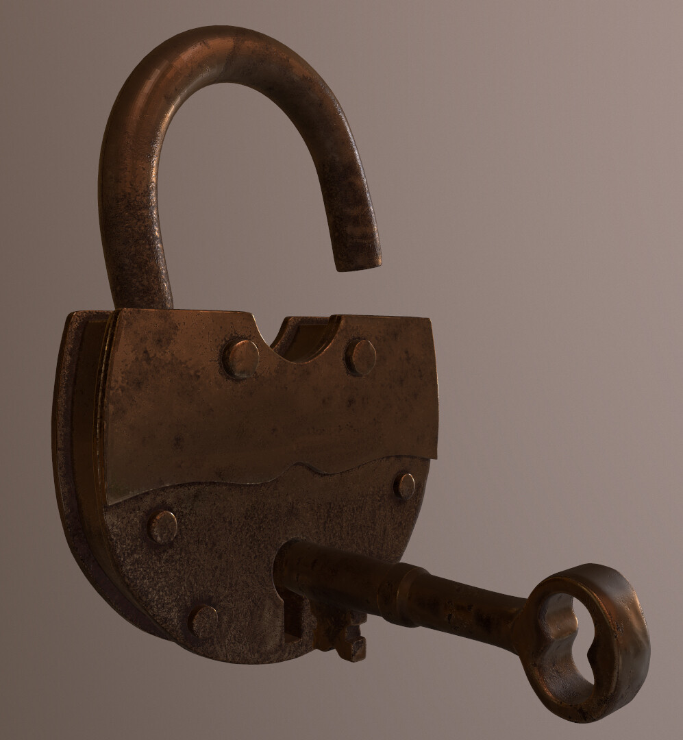 ArtStation - Old Lock