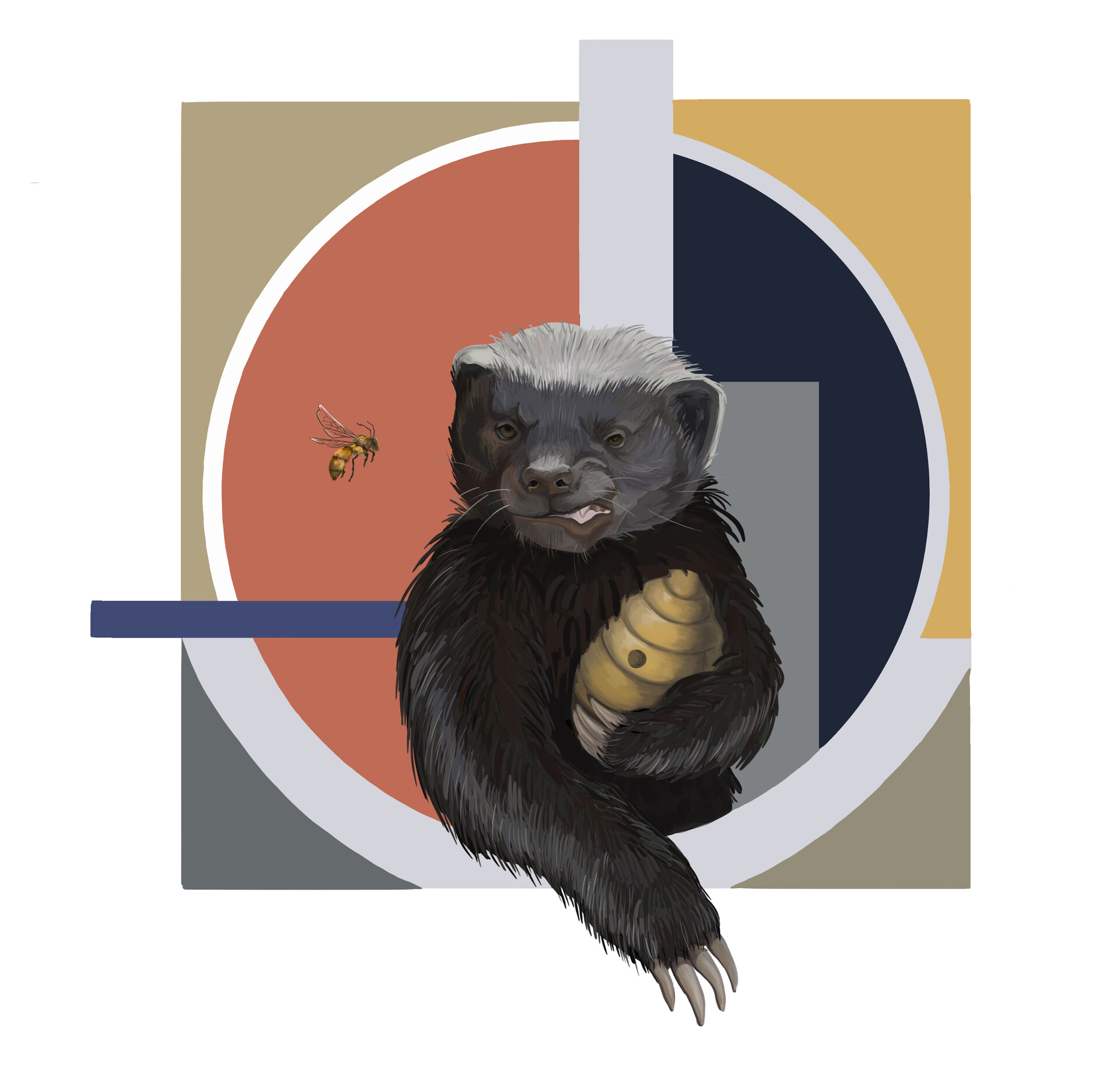 ArtStation - Honey badger