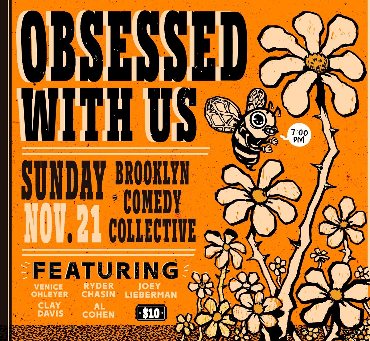 ArtStation - comedy show poster