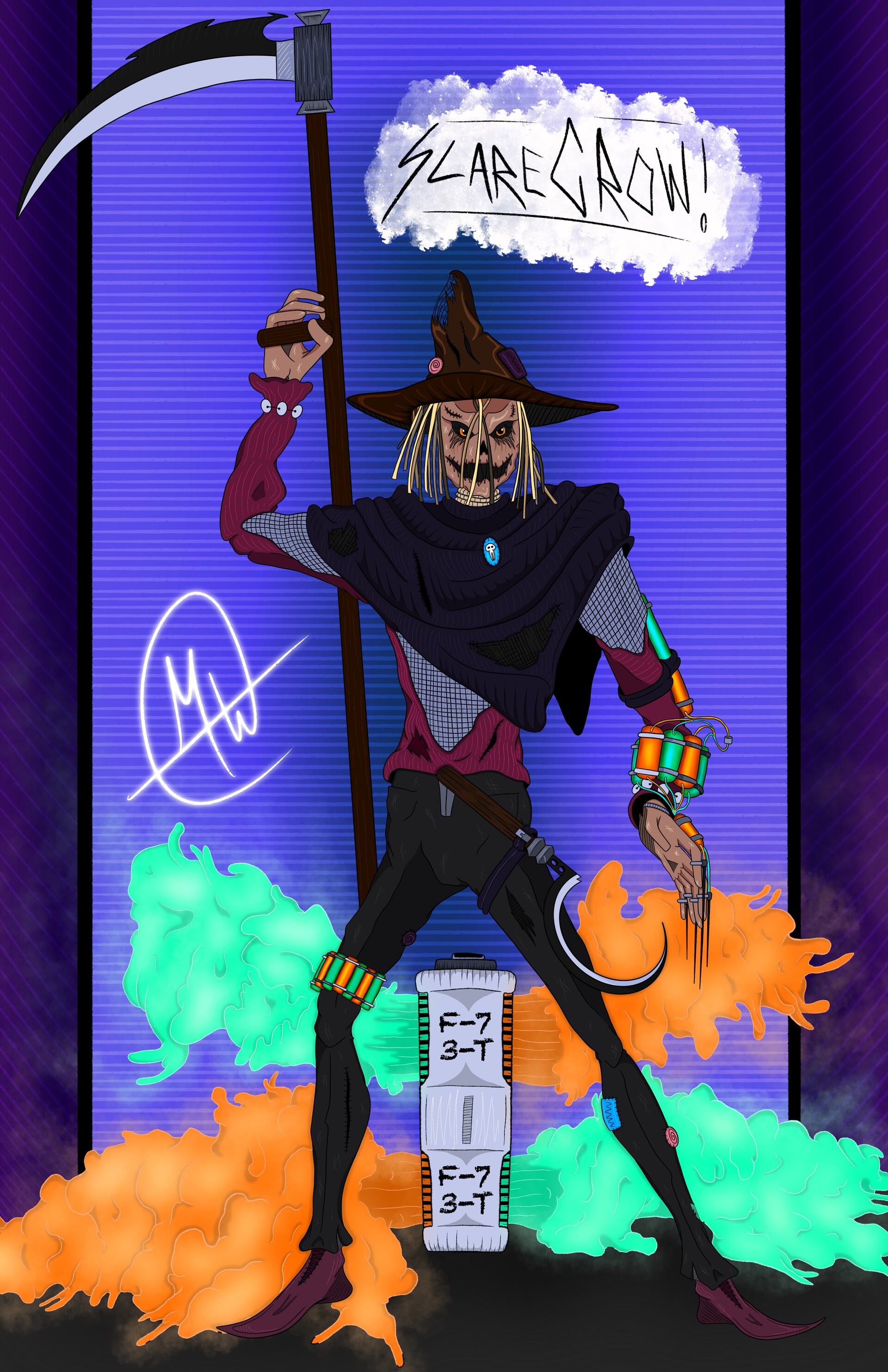 ArtStation - Scarecrow RE:ANIMATED