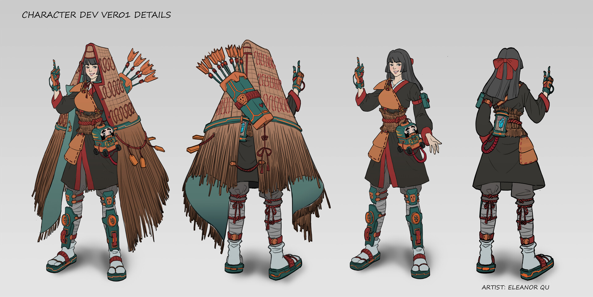 Eleanor Qu - Character Dev - Shirakawa