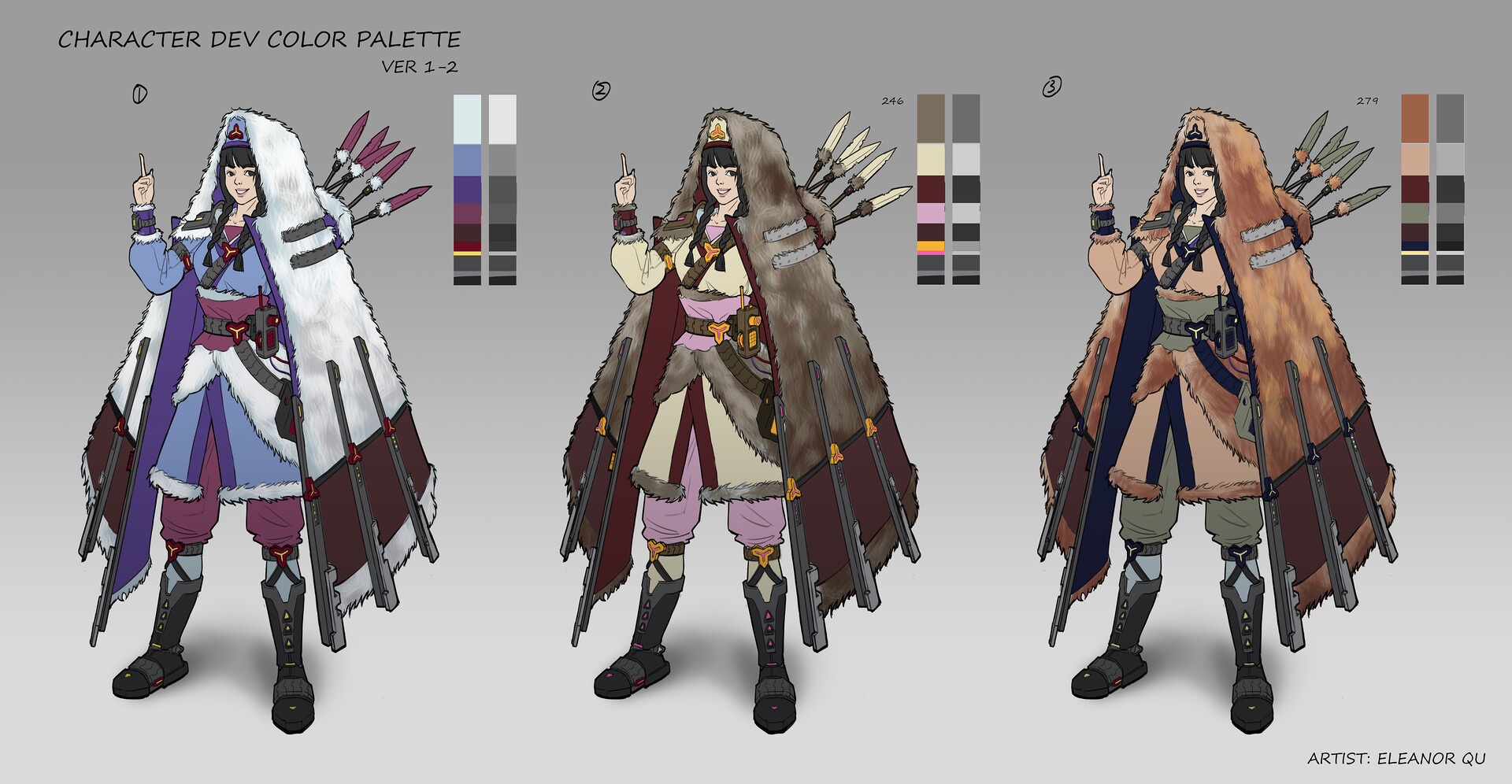 Eleanor Qu - Character Dev - Shirakawa