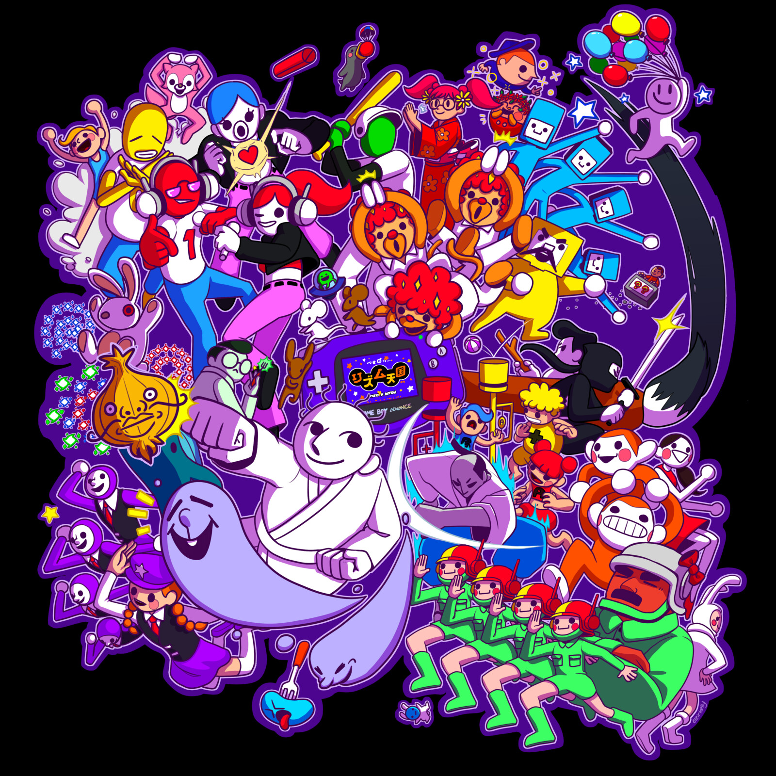 Eleir Kelly - A Tengoku-like Conglomeration [Rhythm Tengoku/Rhythm ...