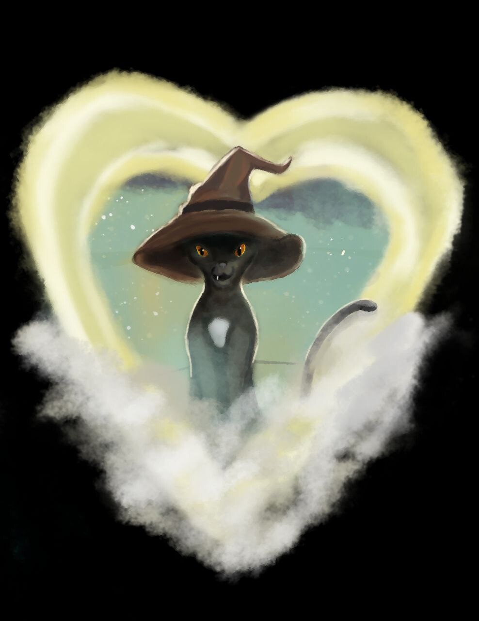 ArtStation - Magical Friend in dark Times