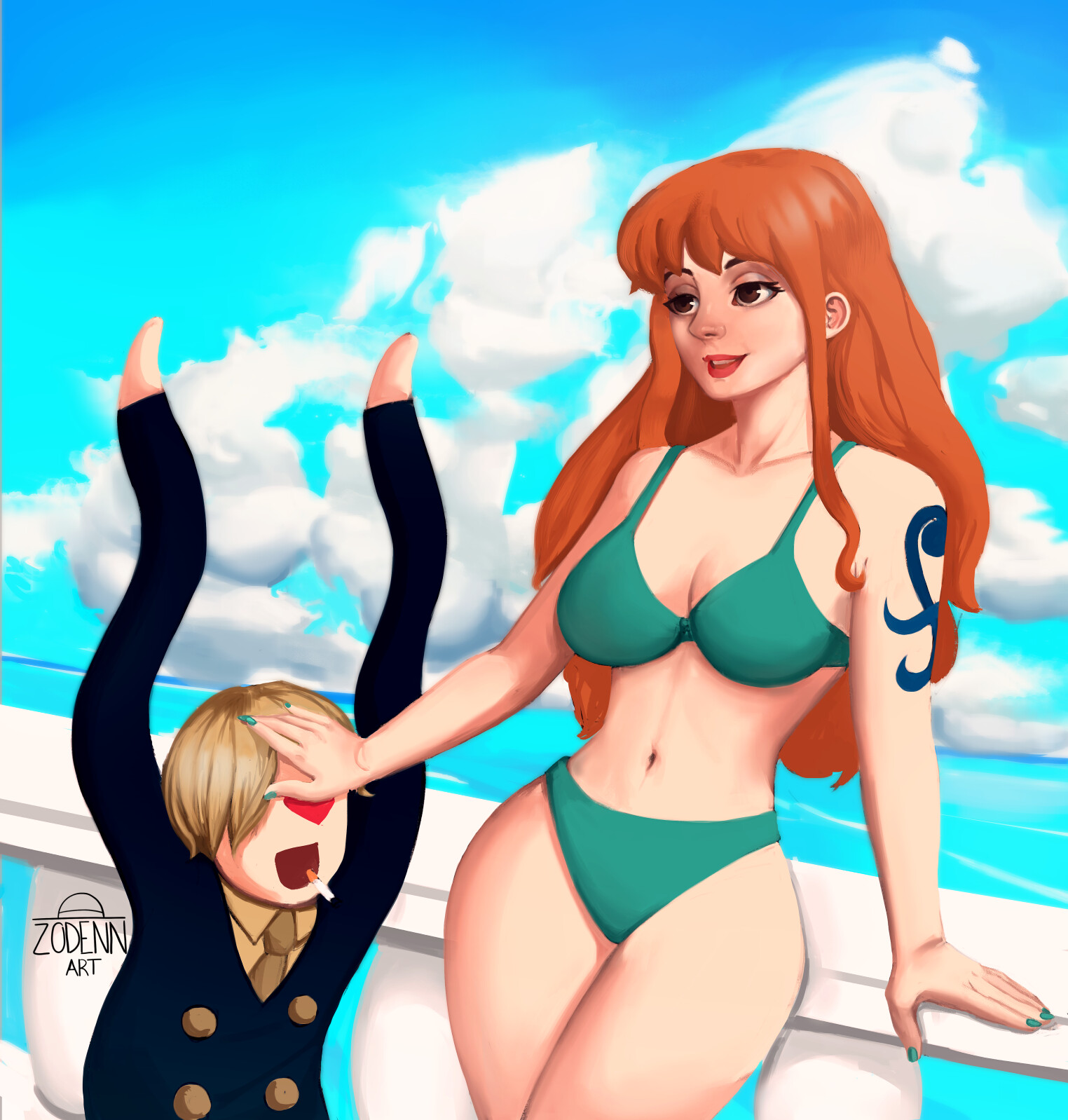 ArtStation - Nami - Swannn