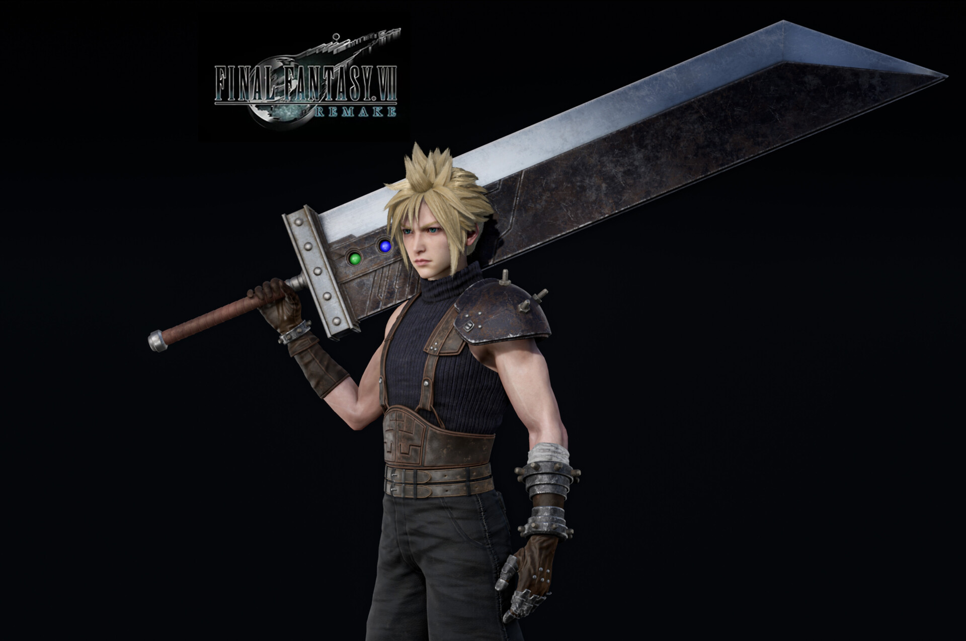 ArtStation - FF7 remake_Cloud