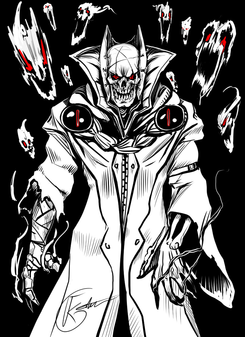 ArtStation - Necromancer Sketch