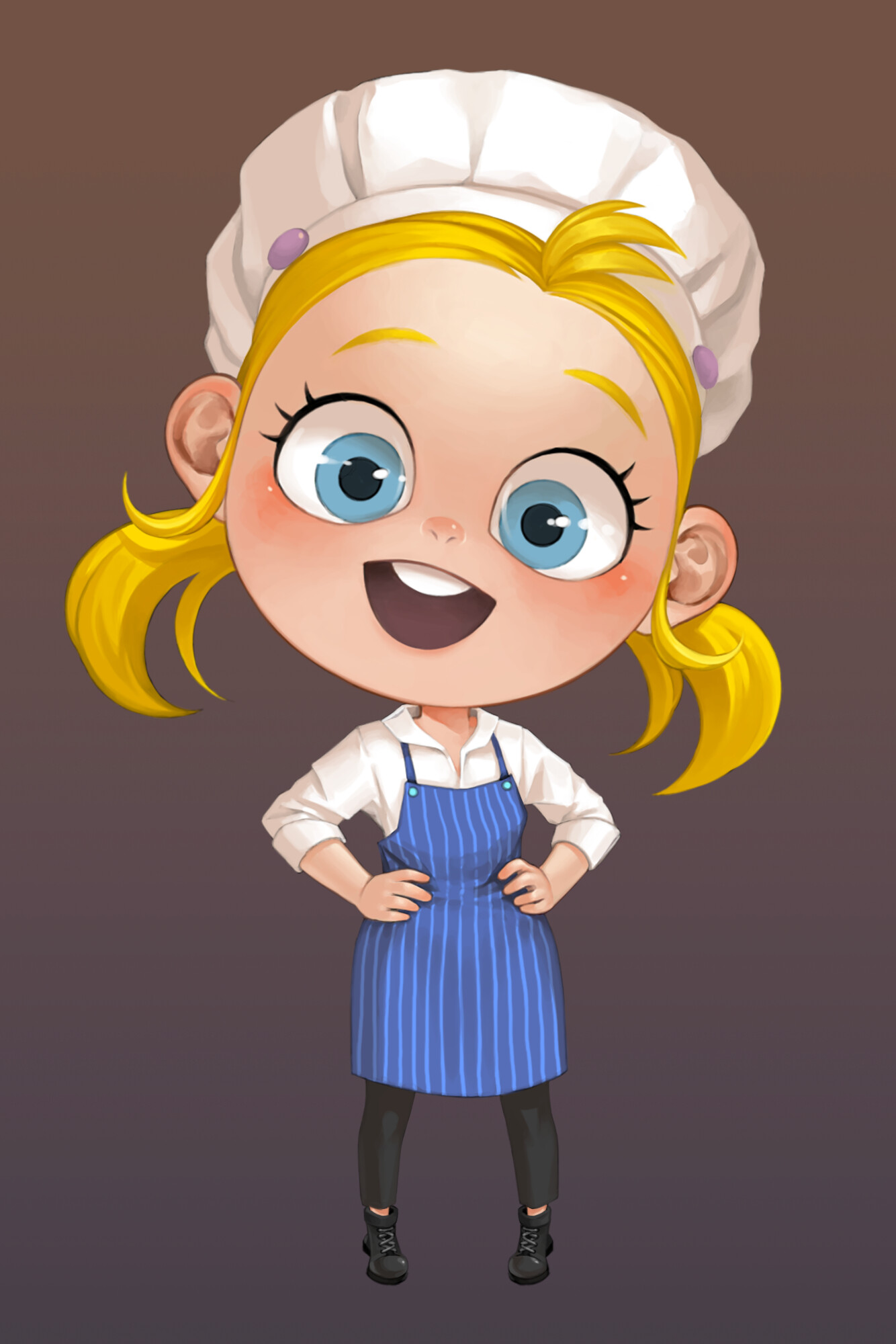 ArtStation - Cooking game character