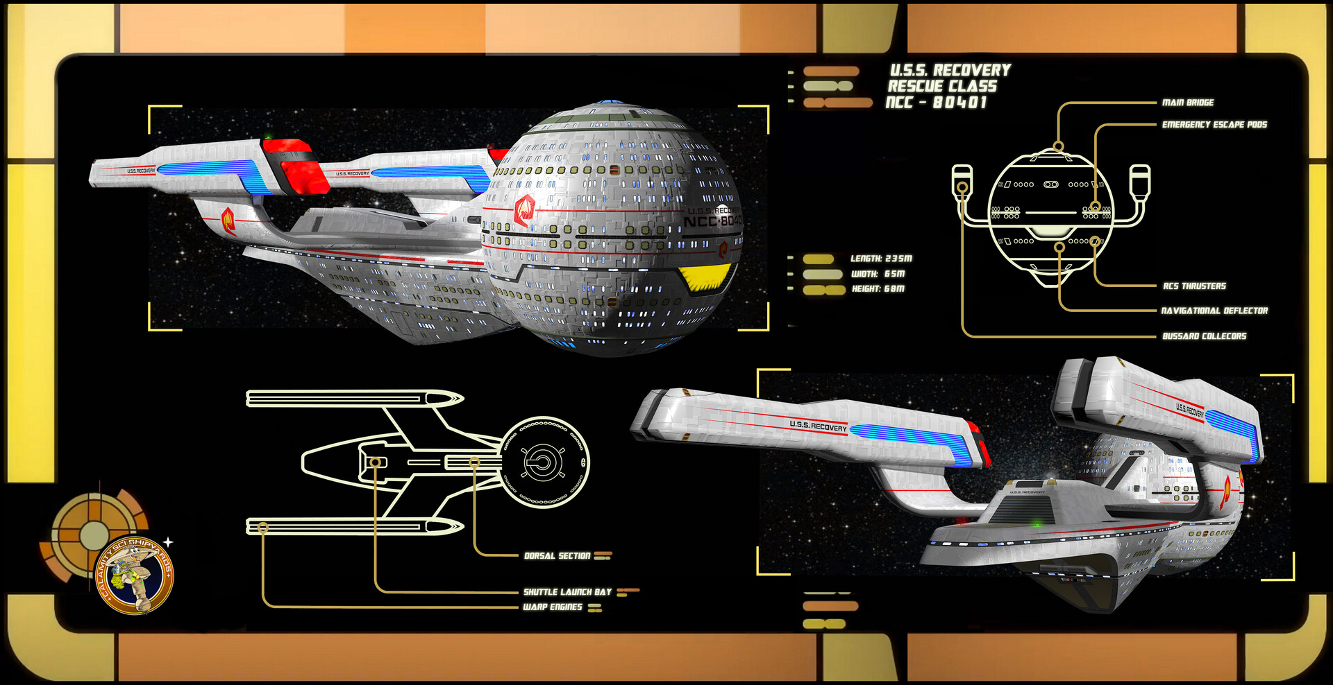 ArtStation - U.S.S. RECOVERY