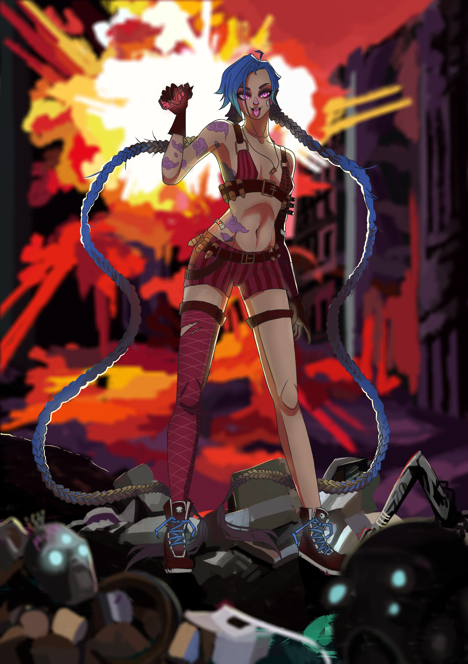 ArtStation - Jinx tribute