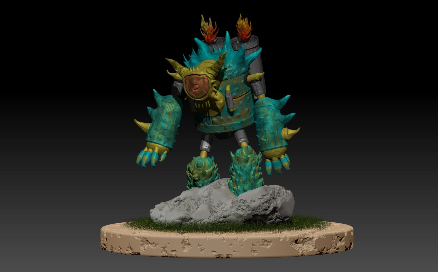 ArtStation - The Demon Robot