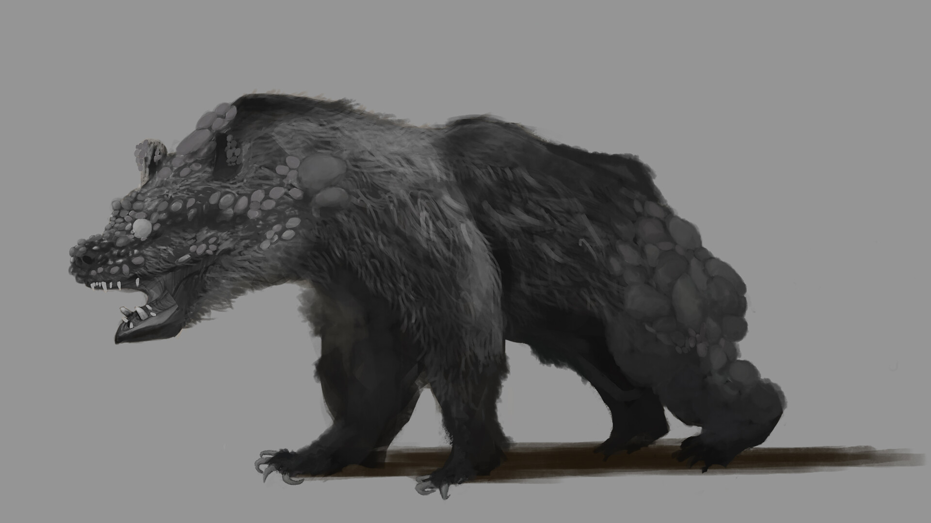 ArtStation - Mutant Brown Bear