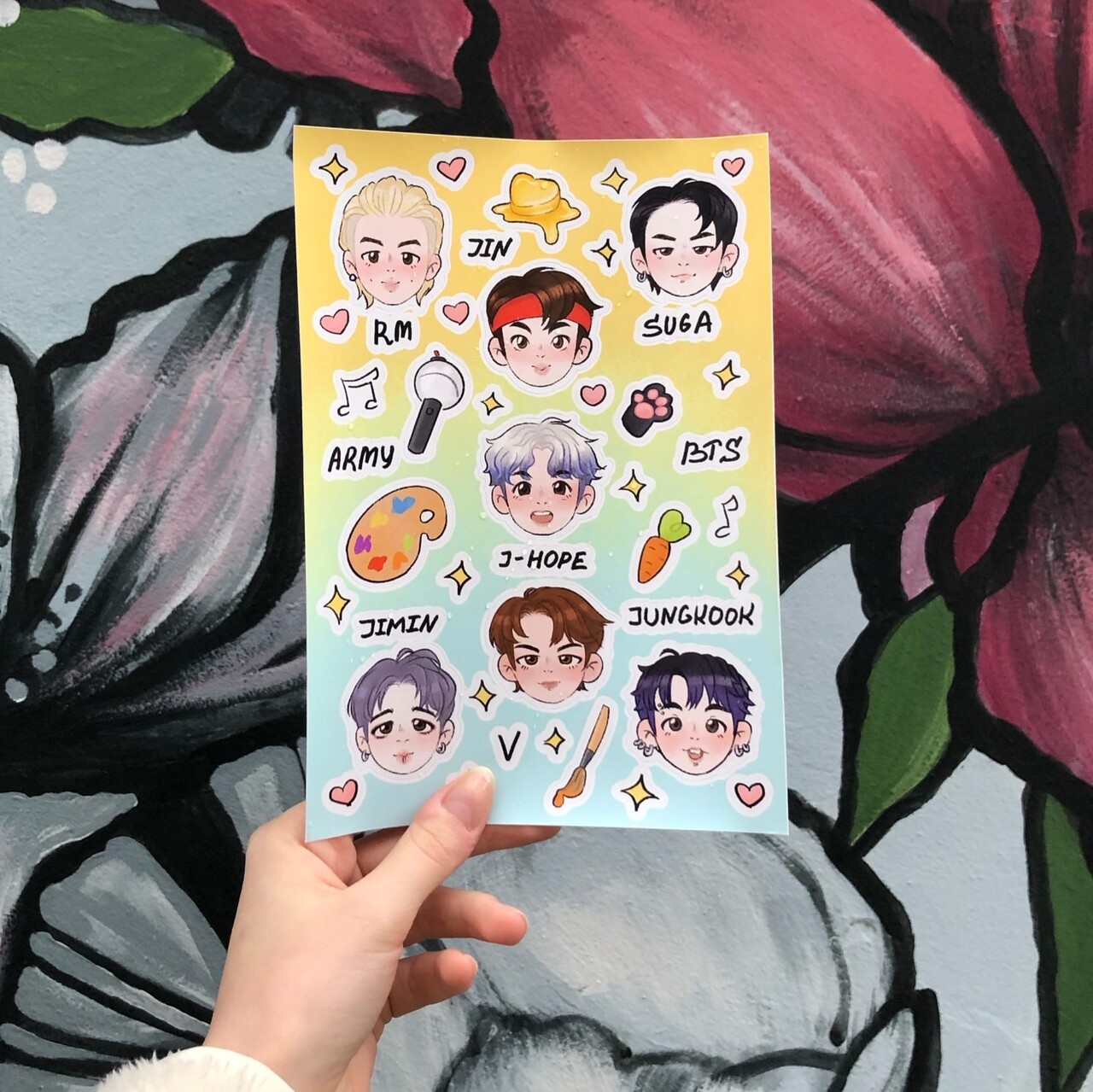 ArtStation - BTS sticker set