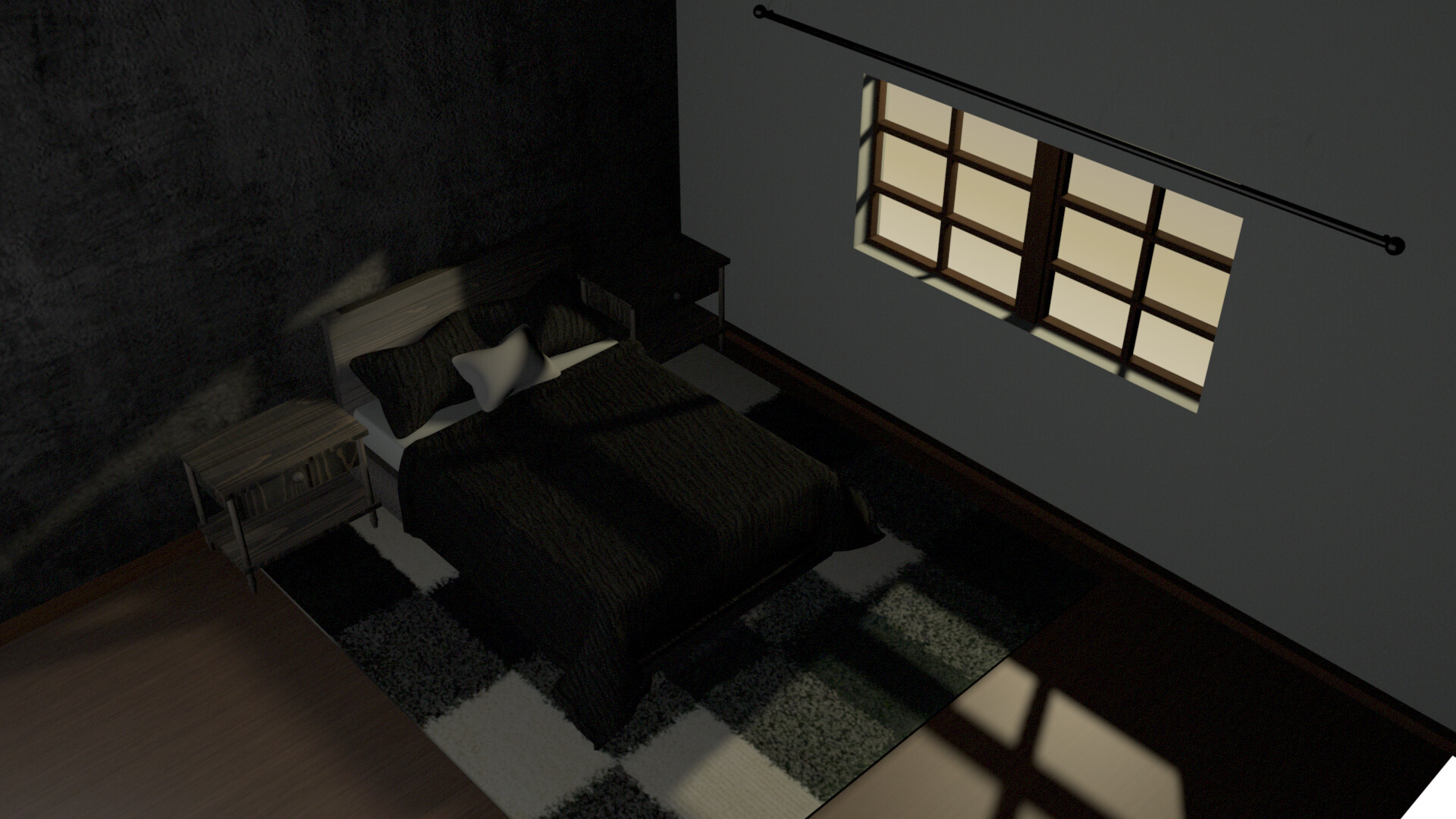 ArtStation - Bedroom Lightning Practice