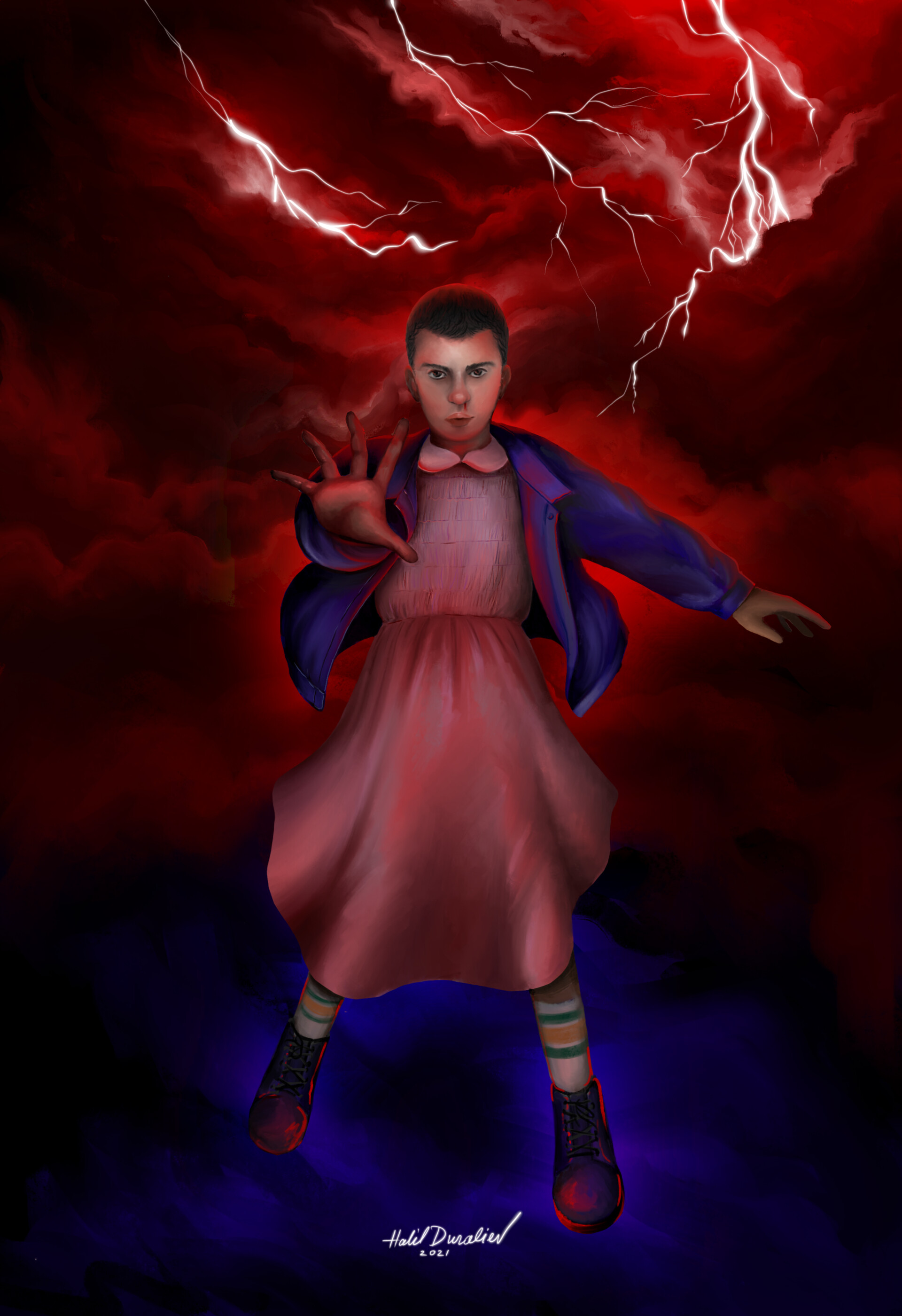 ArtStation - Stranger Things - Eleven