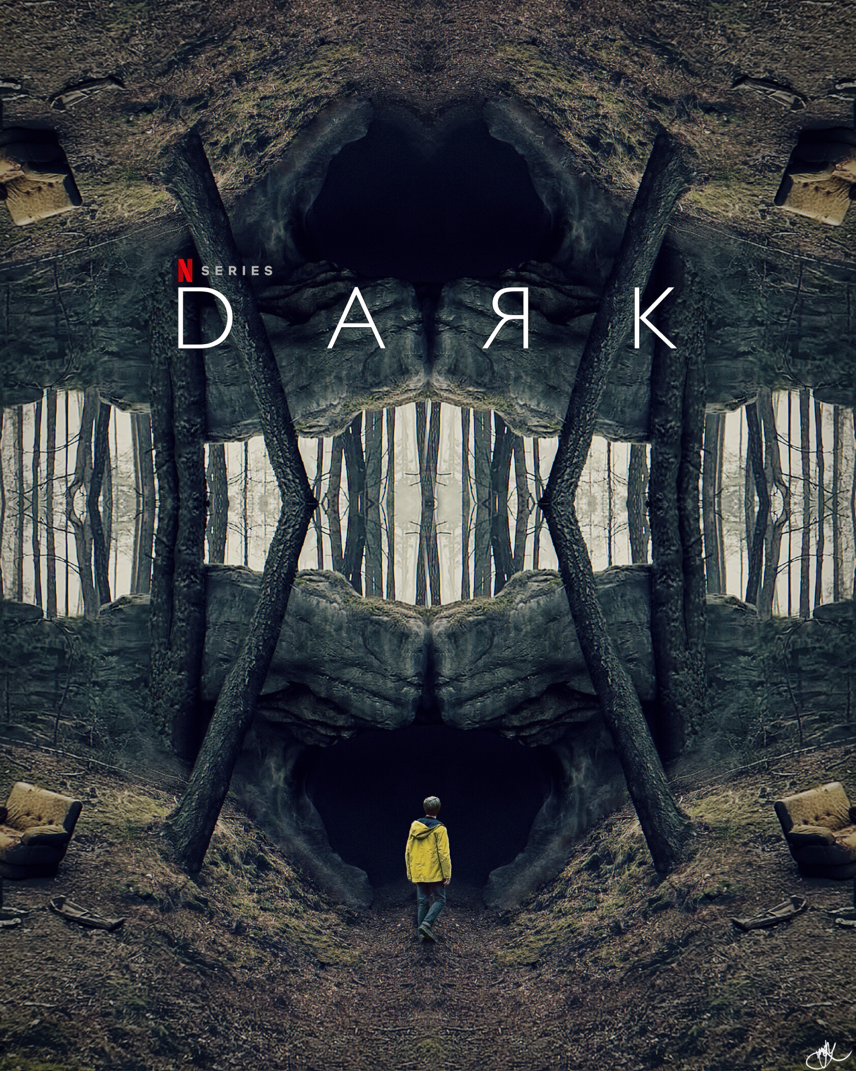 ArtStation - Dark | Winden Cave Poster Remake
