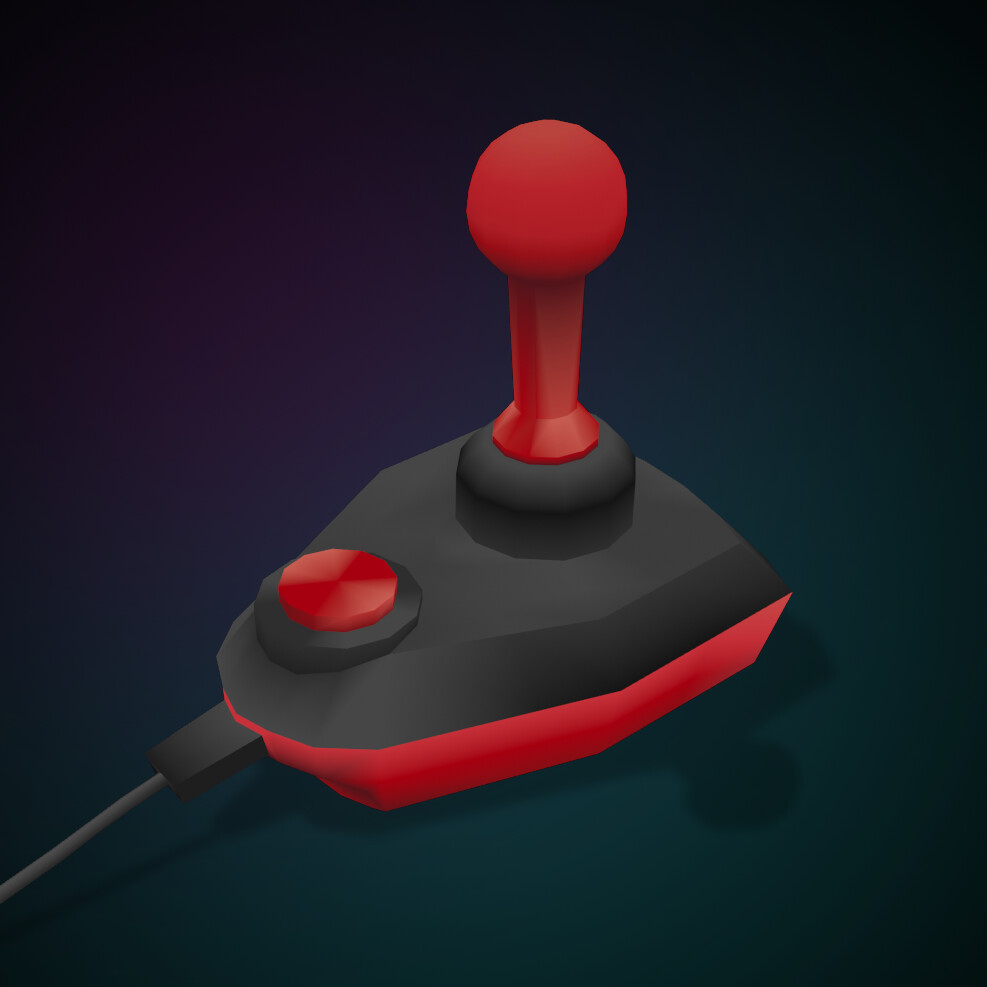 ArtStation - The Arcade - lowpoly + vertex painted