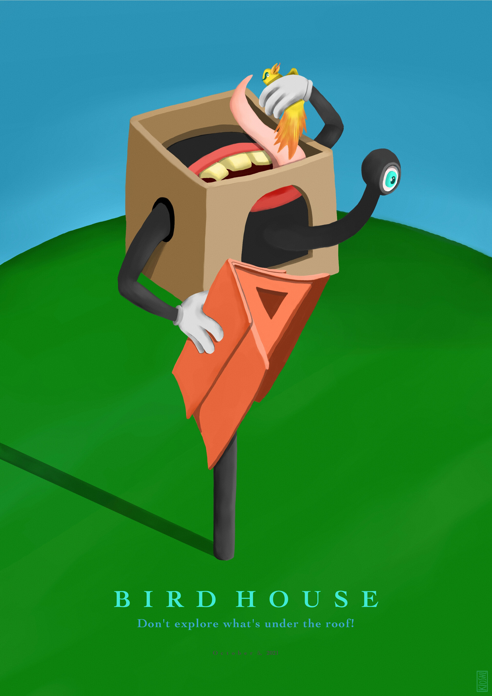 ArtStation - "BIRD HOUSE"