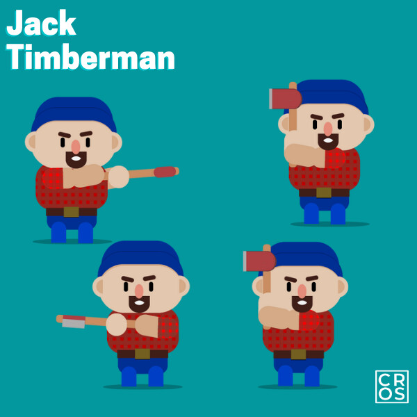 Carlos Rafael - Character Jack Timberman