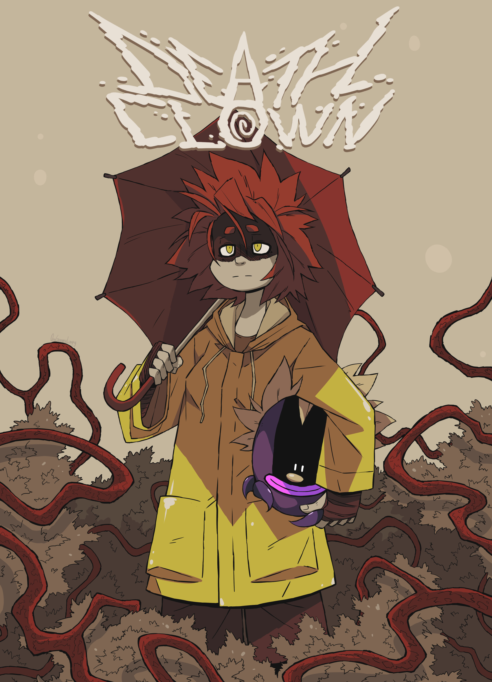 ArtStation - Death Clown Ch5 Cover