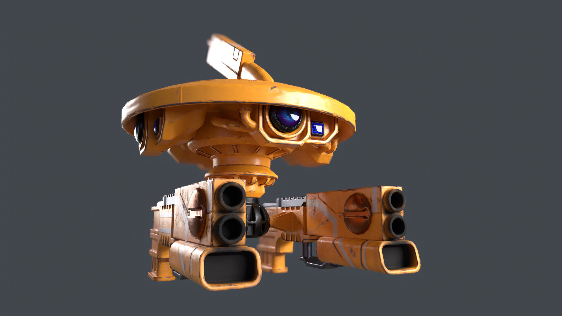 ArtStation - Tau Gun Drone