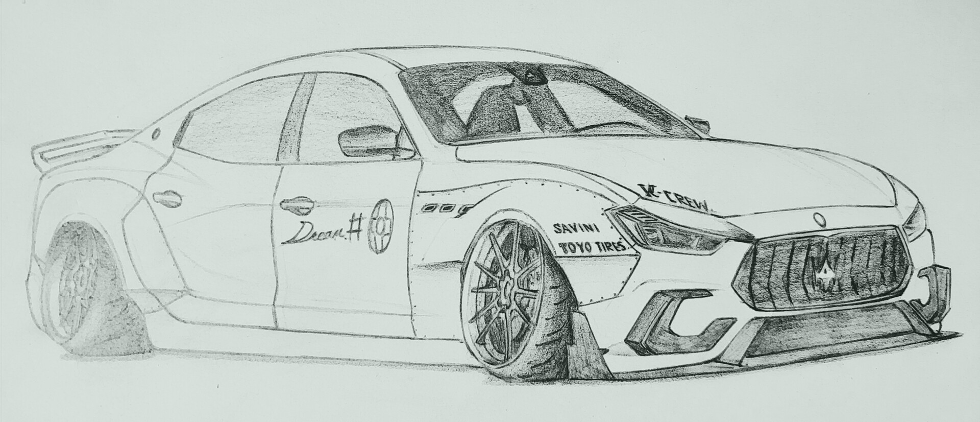 maserati coloring pages