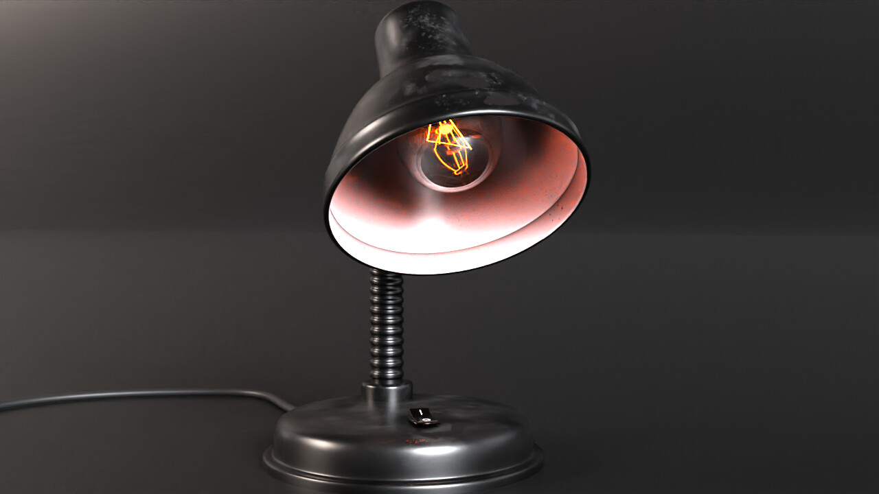 ArtStation - Table Lamp