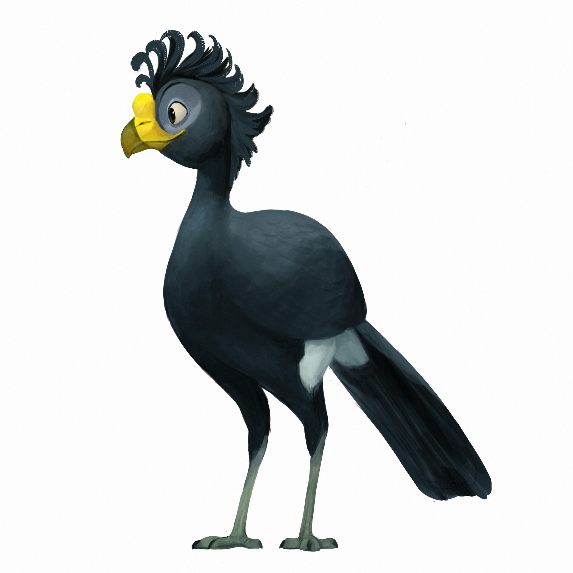 ArtStation - The Great Curassow!