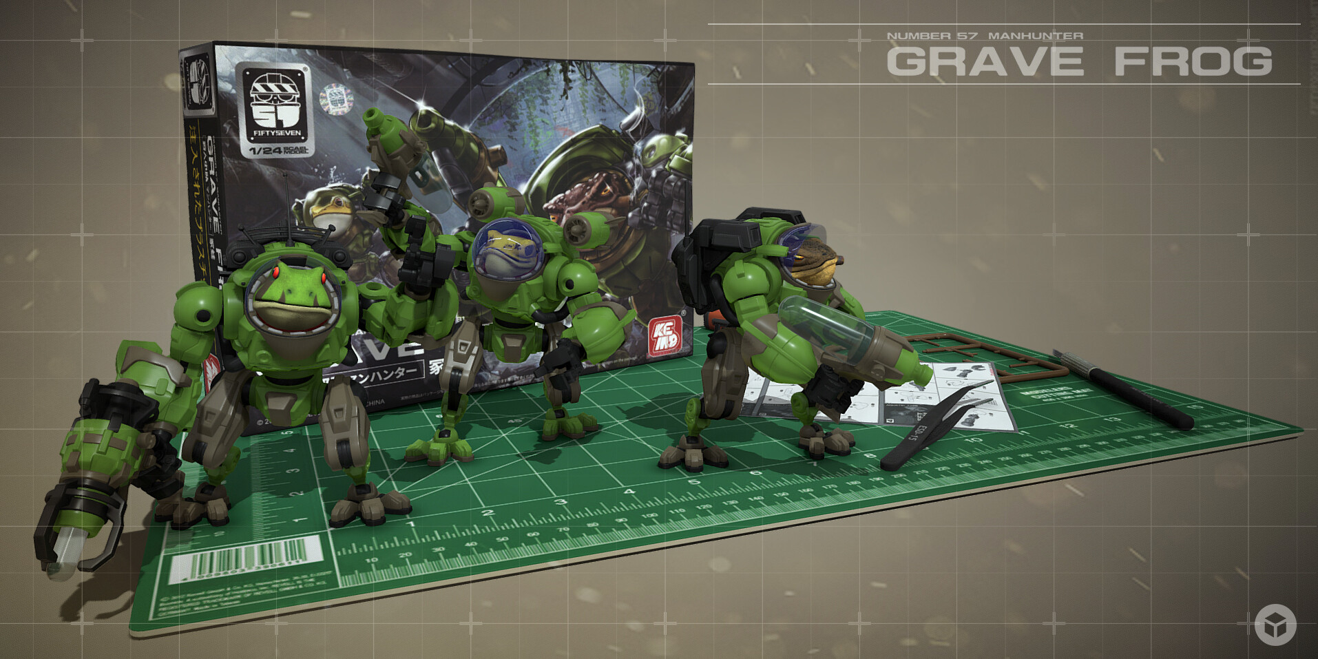 ArtStation - GRAVE-FROG