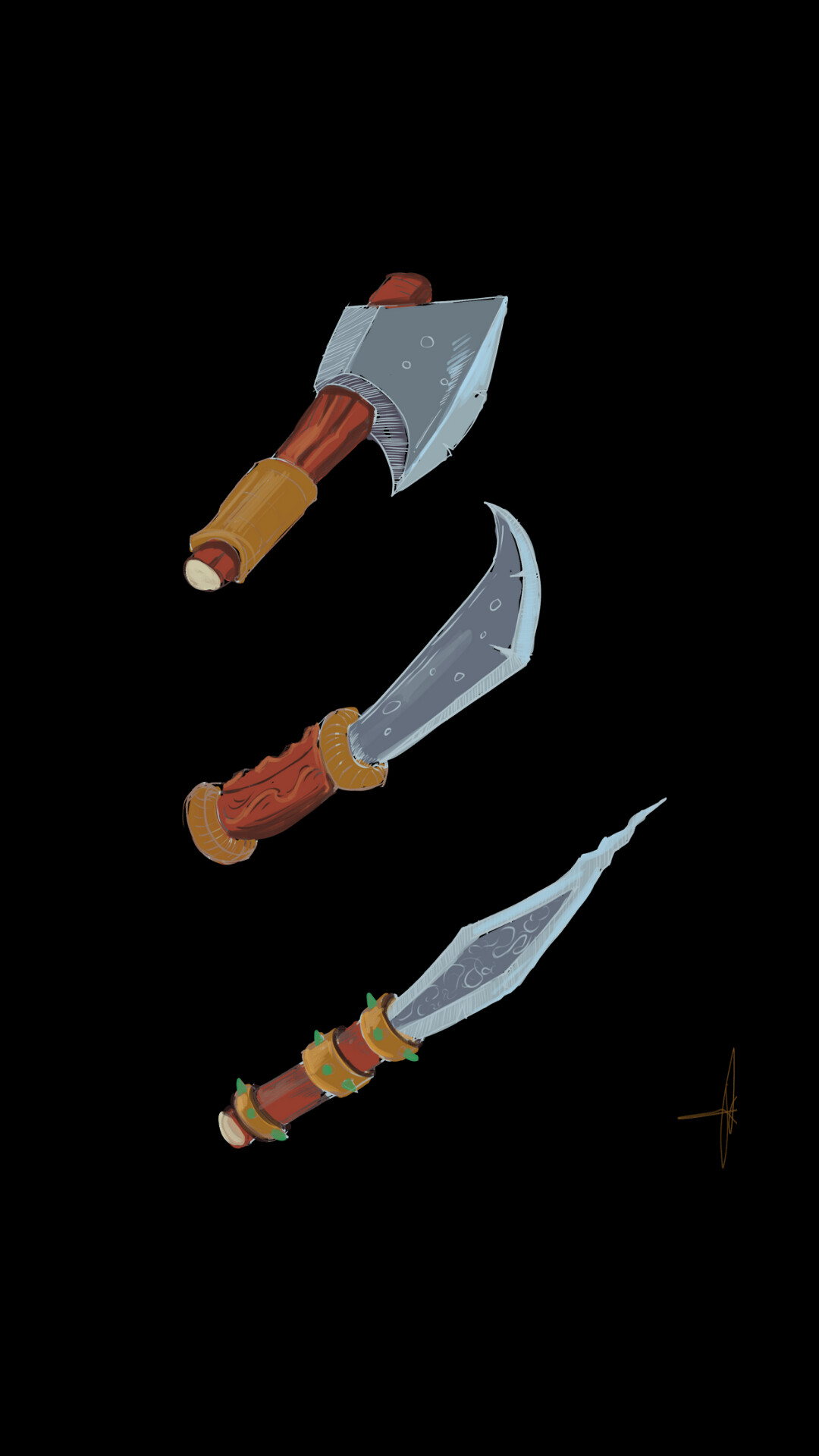 ArtStation - Game prop : Weapon