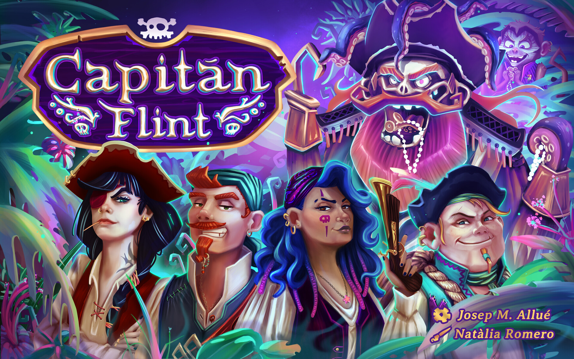 ArtStation - Capitan Flint - cover /card character